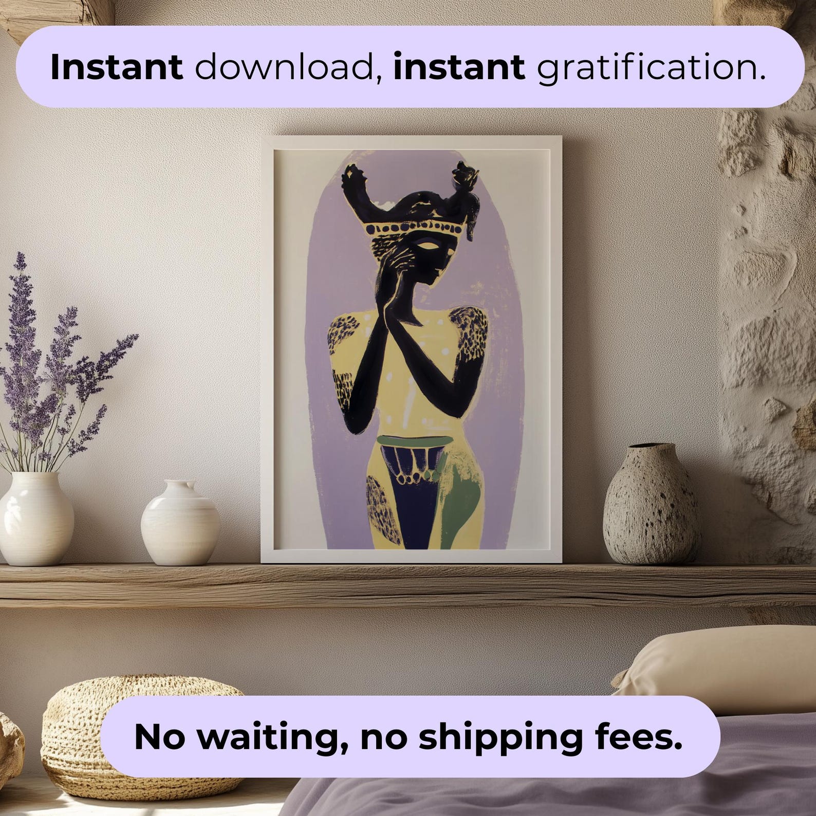 Lamiae Greek Mythology Art Print, Ancient Greek Mythical Creature ...