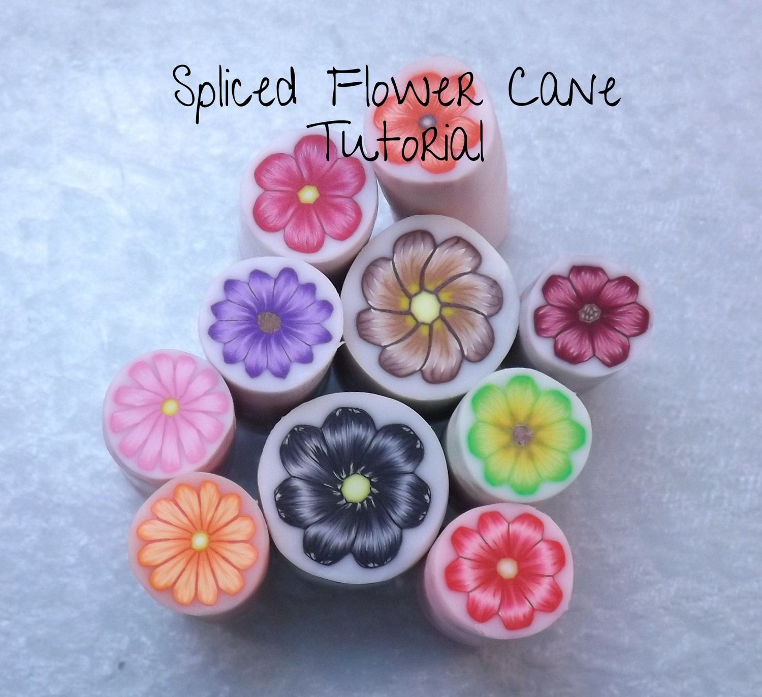 Polymer Clay Tutorial Flower