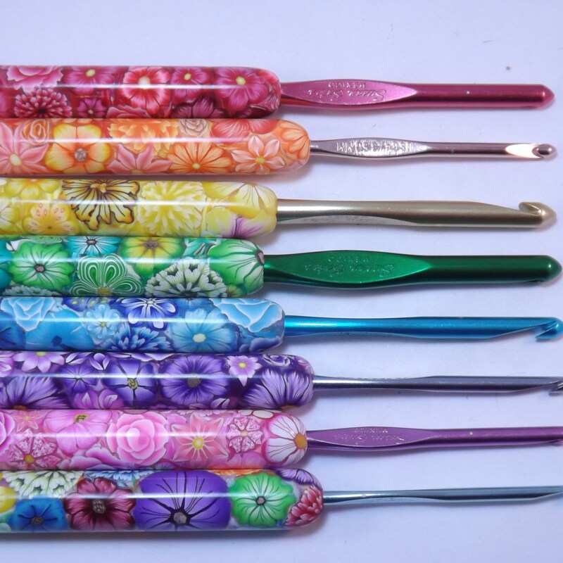 Resin Crochet Hook Set - Etsy