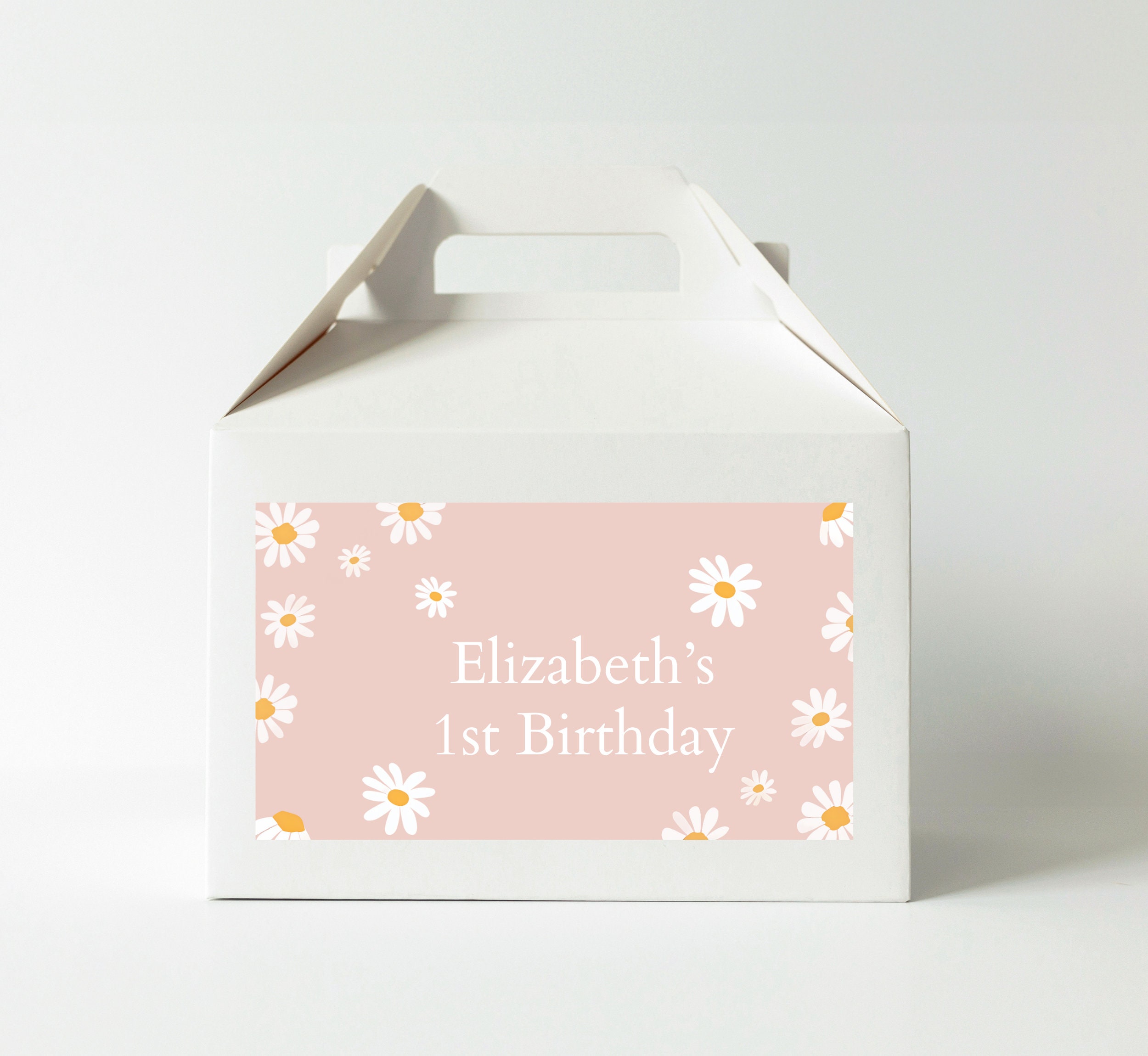 Editable Daisy First Birthday Bundle Kit, Isn't She Lovely Isn't She ...
