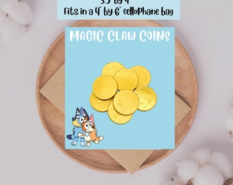 Unicorn Hair Bluey Party Favors for Gift Party Blue Dog Theme Boys ...