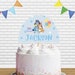 Editable Bluey Boy Cake Topper, Bluey Party Supplies Bluey Party Cake ...