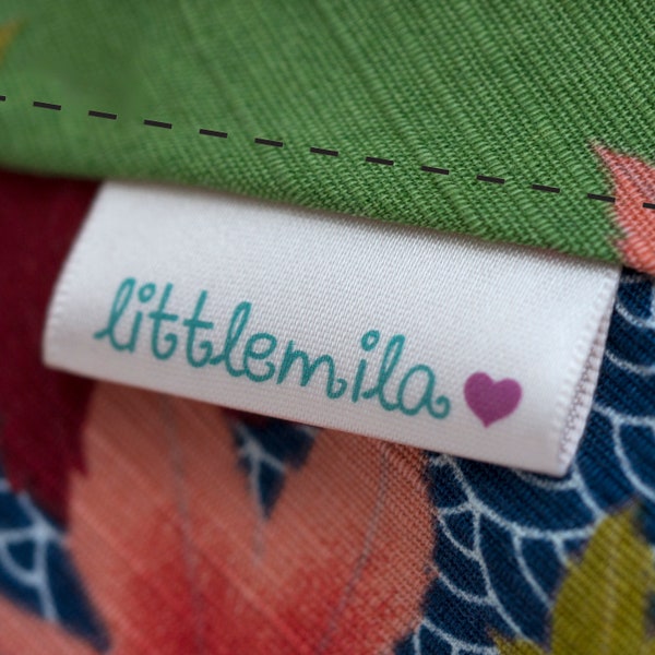 Custom Satin Labels - Etsy