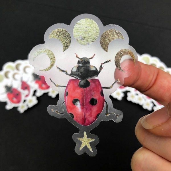 Ladybug Stickers - Etsy