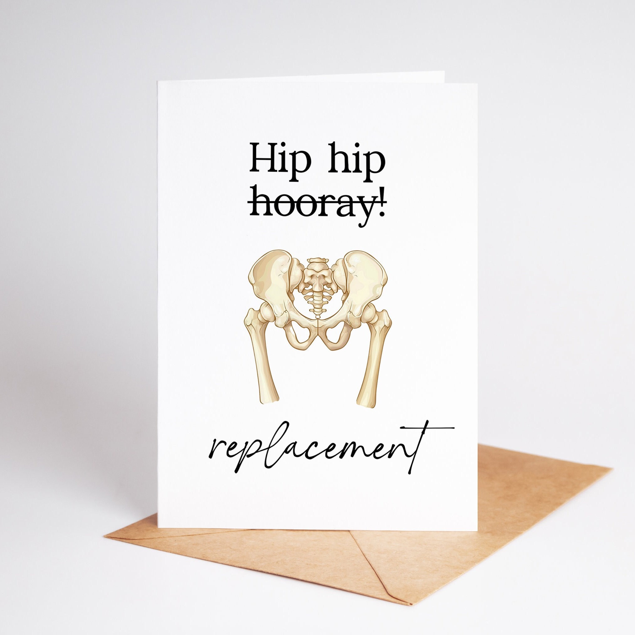 Hip Surgery Card Funny Get Well Card Hip Replacement Card Hip Surgery ...