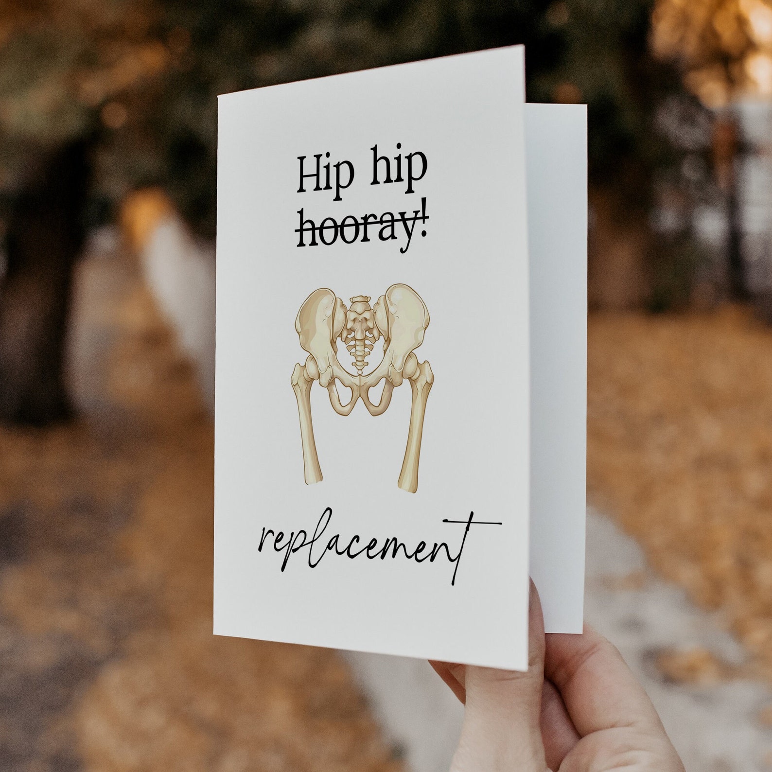 Hip Surgery Card Funny Get Well Card Hip Replacement Card Hip Surgery ...
