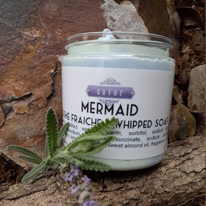 Whipped Soap by Savor - Creme Fraiche - Custom Scent and Size - Etsy
