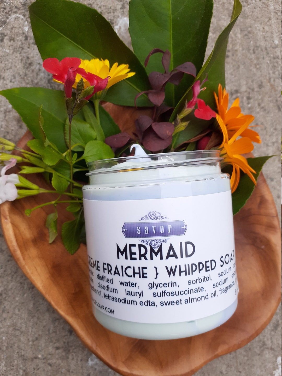 Whipped Soap by Savor - Creme Fraiche - Custom Scent and Size - Etsy