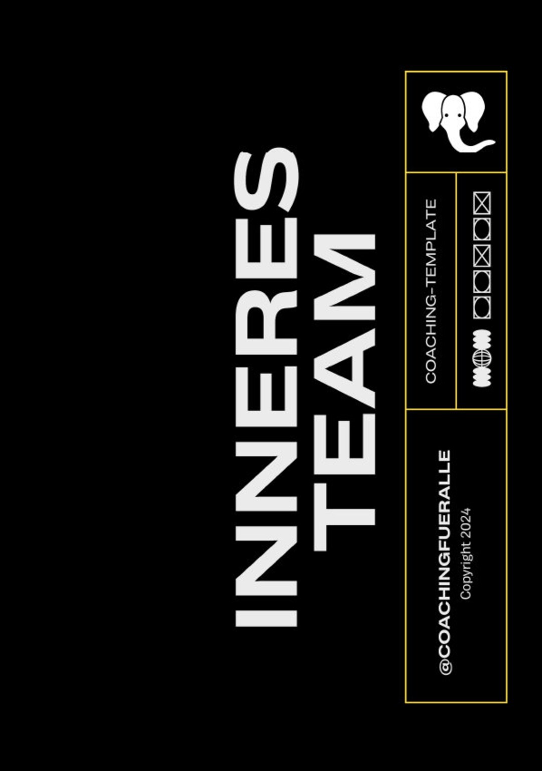 Inner Team Coaching Template - Etsy