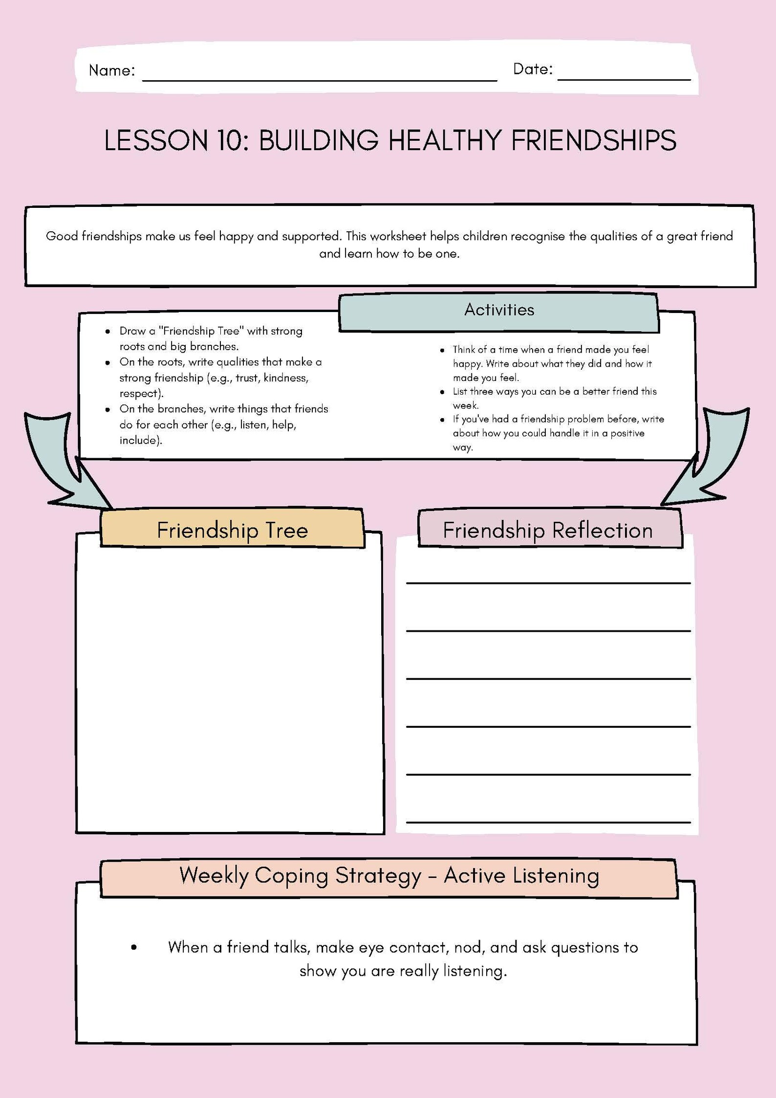 Ultimate Self Esteem Bundle - 10 Worksheets on Confidence and ...