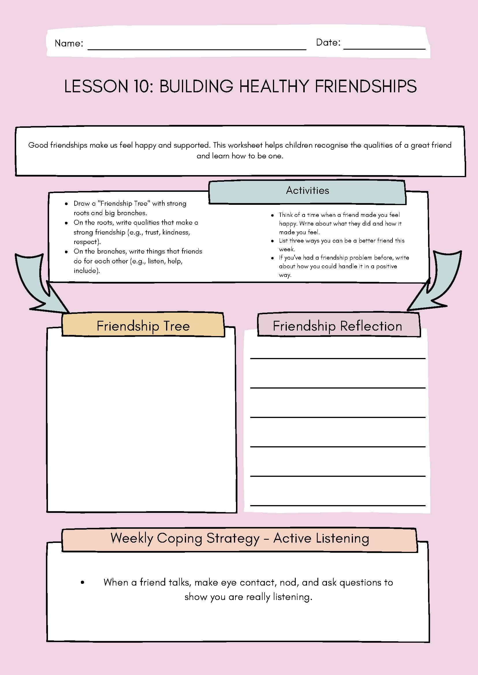 Ultimate Self Esteem Bundle - 10 Worksheets on Confidence and ...