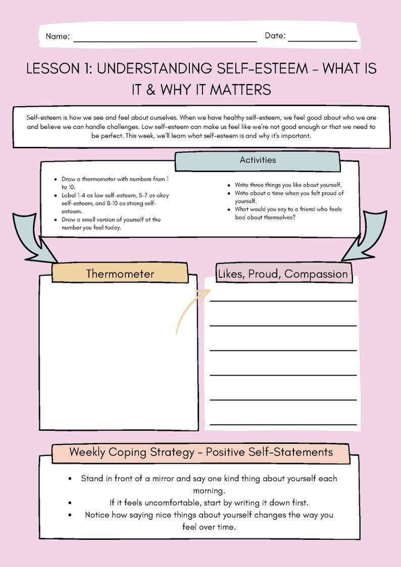 1. Understanding Self-esteem - What is It & Why It Matters (self-esteem ...