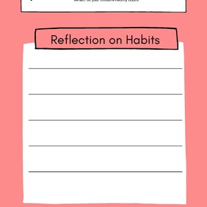 Building My Wellness Plan (healthy Habit Worksheet 10/10) - Etsy