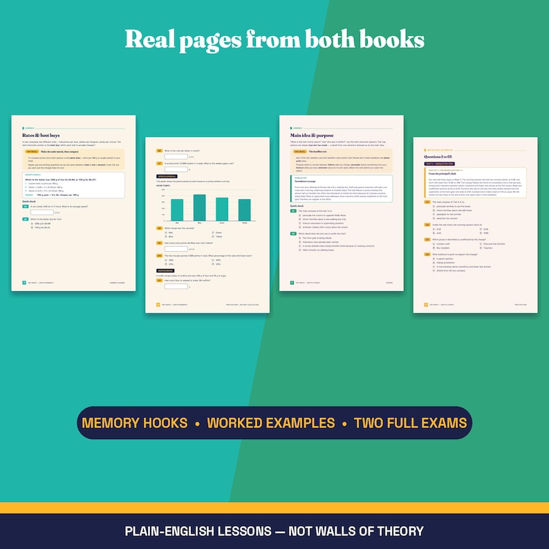 LANTITE Practice Bundle | Numeracy Literacy Teacher Exam Prep (2 Pdfs ...