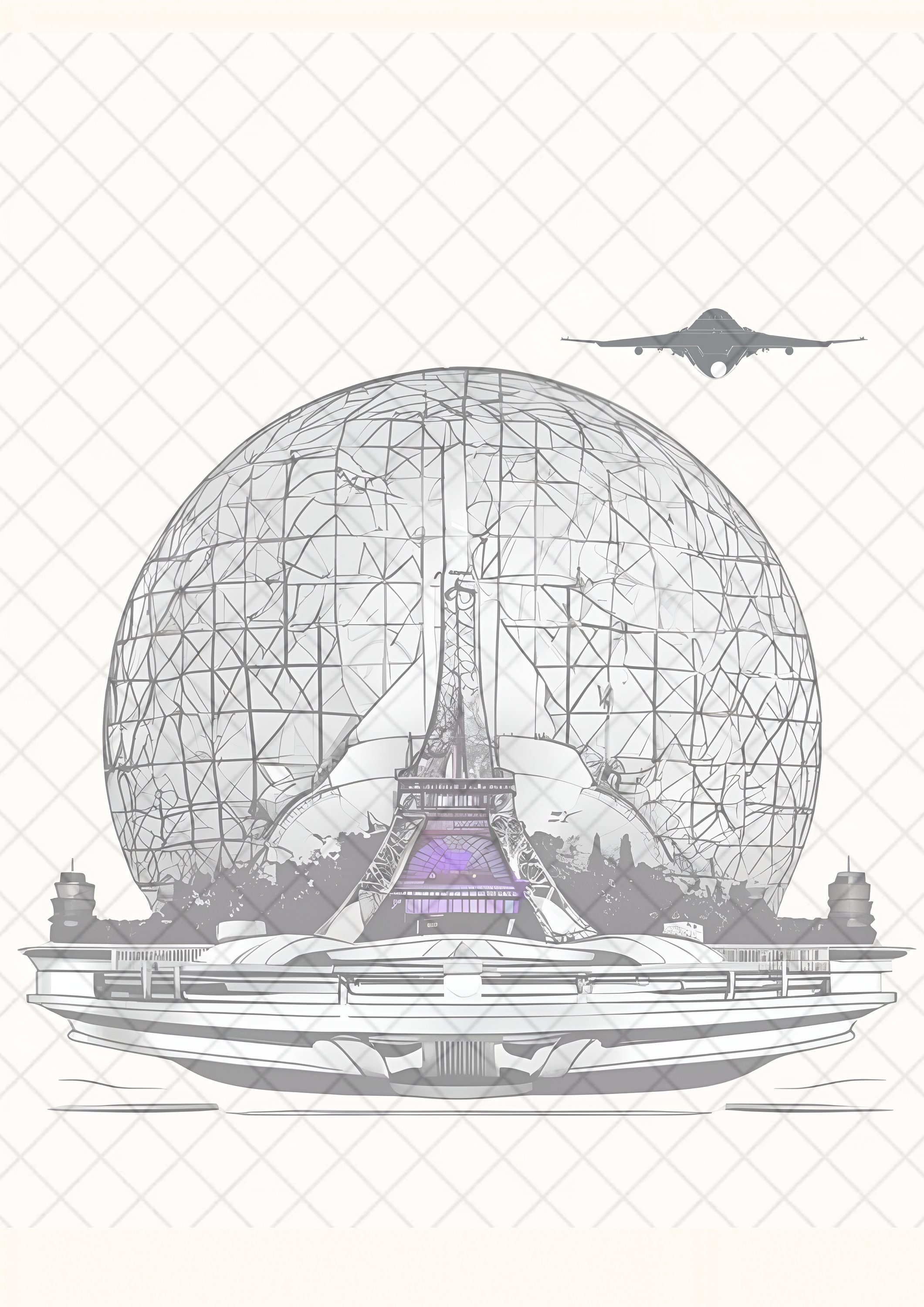 Epcot PNG WDW Spaceship Earth Logo - Etsy