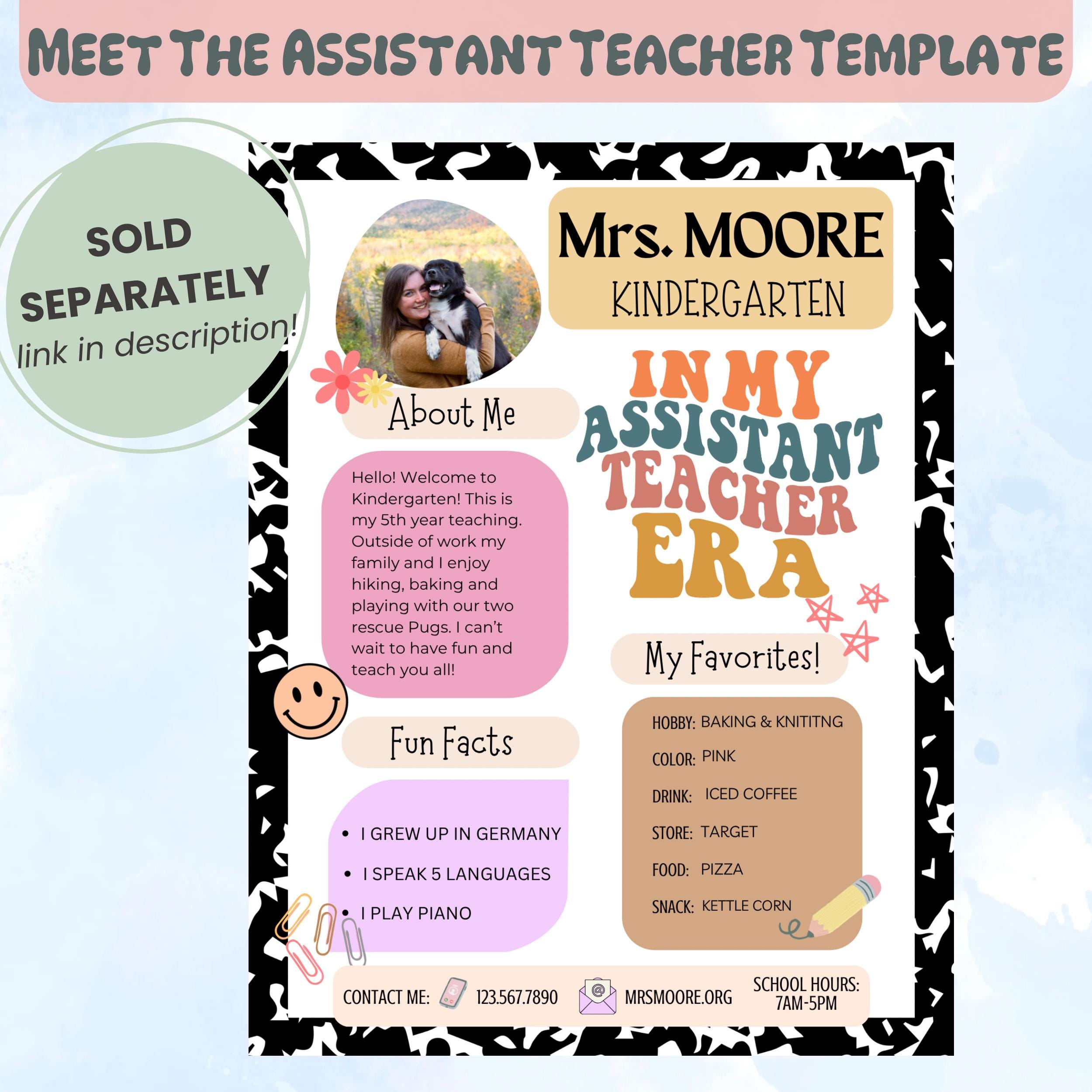 Editable Meet the Teacher Pastel Template, Back to School Flyer, All ...