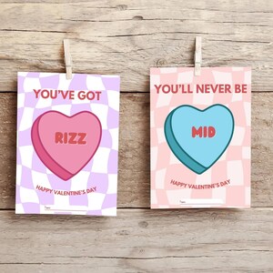 Slang Kids Valentine’s Day Cards, Funny Printable Classroom Valentine ...