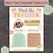 Editable Meet the Teacher Pastel Template, Back to School Flyer, All ...