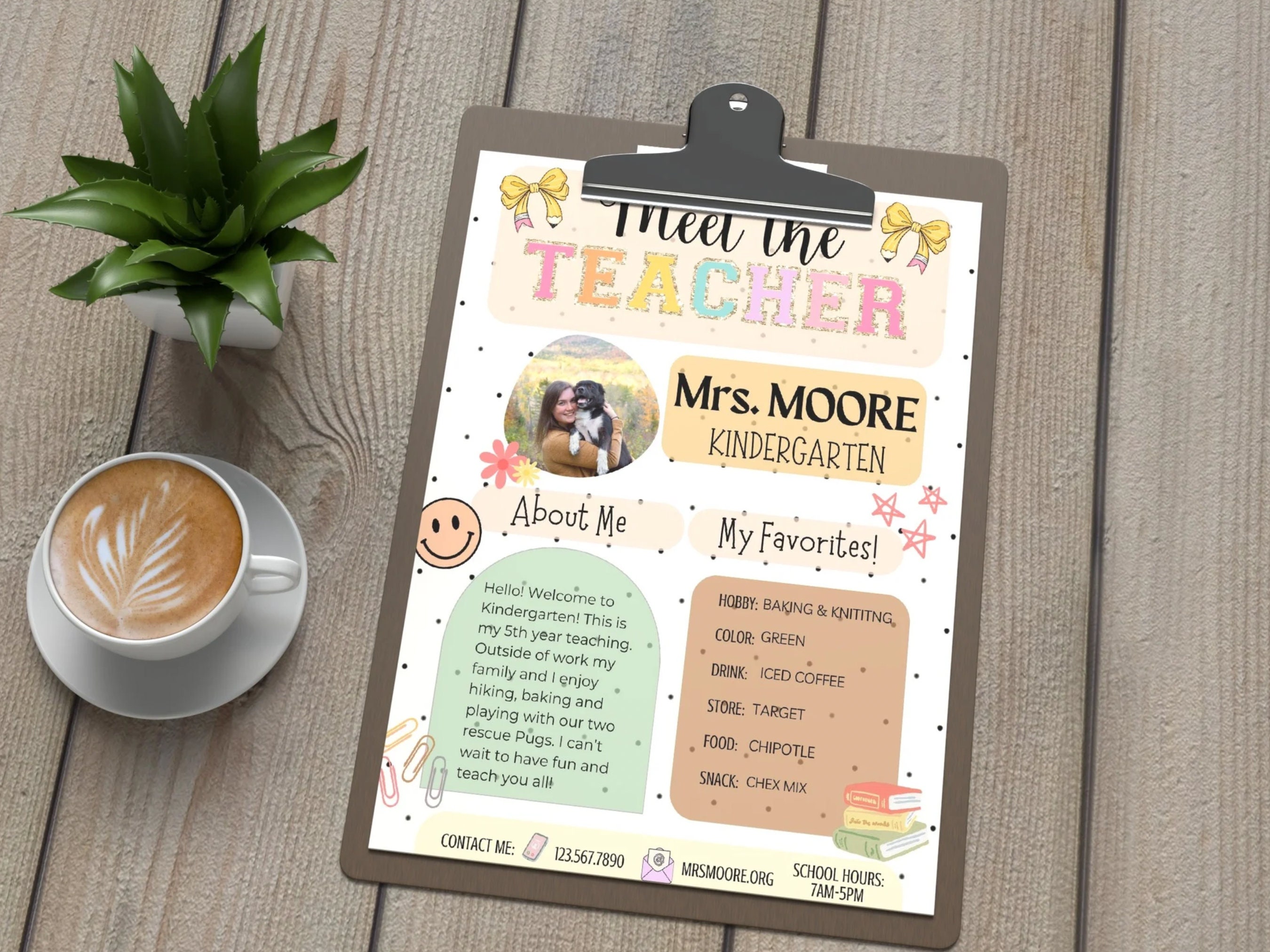 Editable Meet the Teacher Pastel Template, Back to School Flyer, All ...