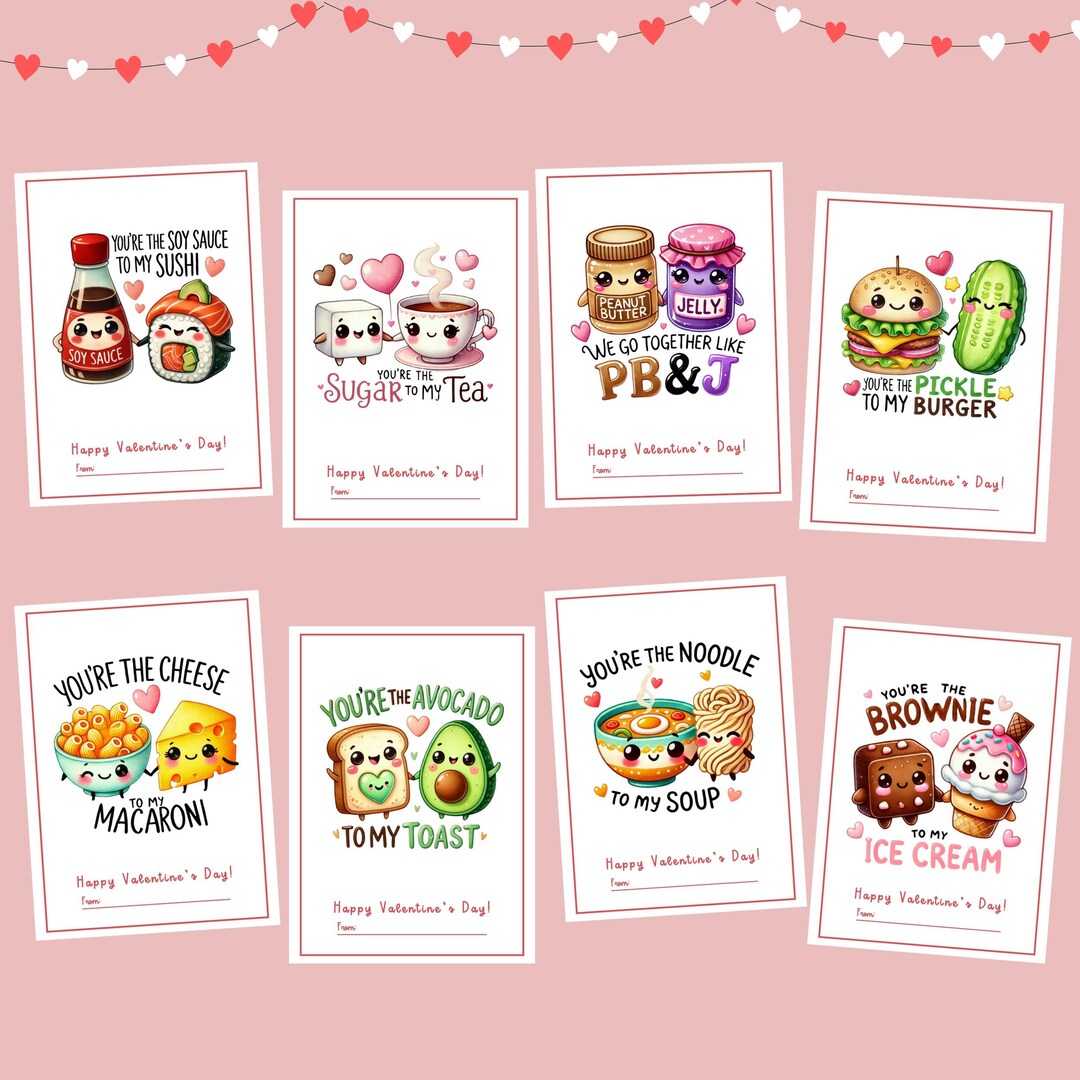 Printable Valentine’s Cards for Kids,kids Valentine Cards, Printable ...