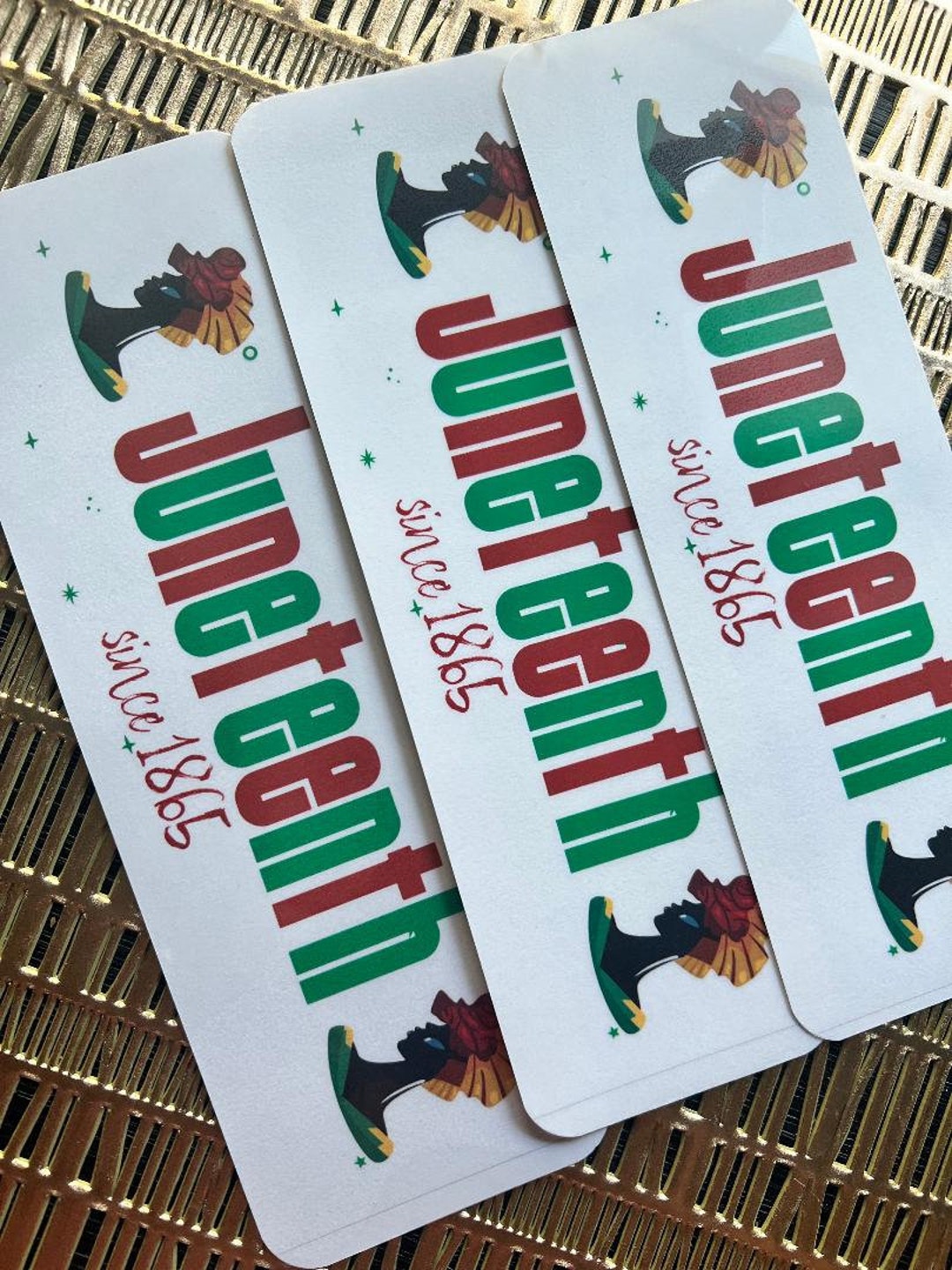 Juneteenth Bookmark - Etsy