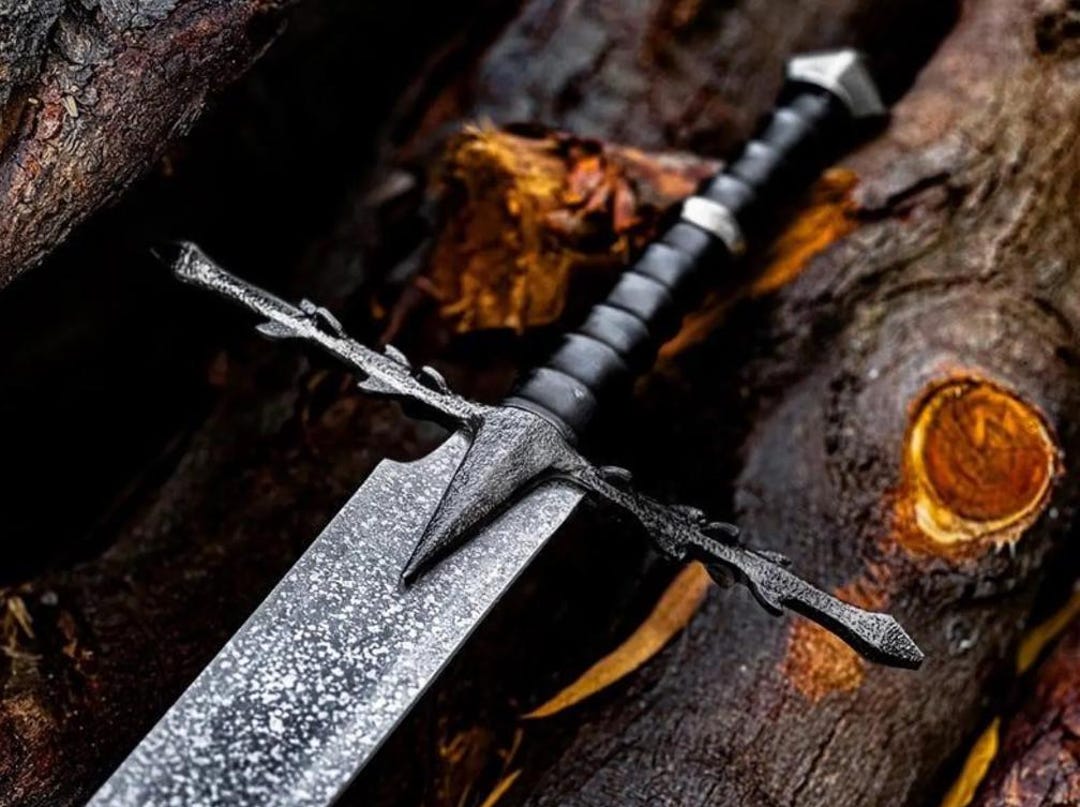 Handmade Fantasy King Sword Replica: Cosplay Collector's Gift Custom ...