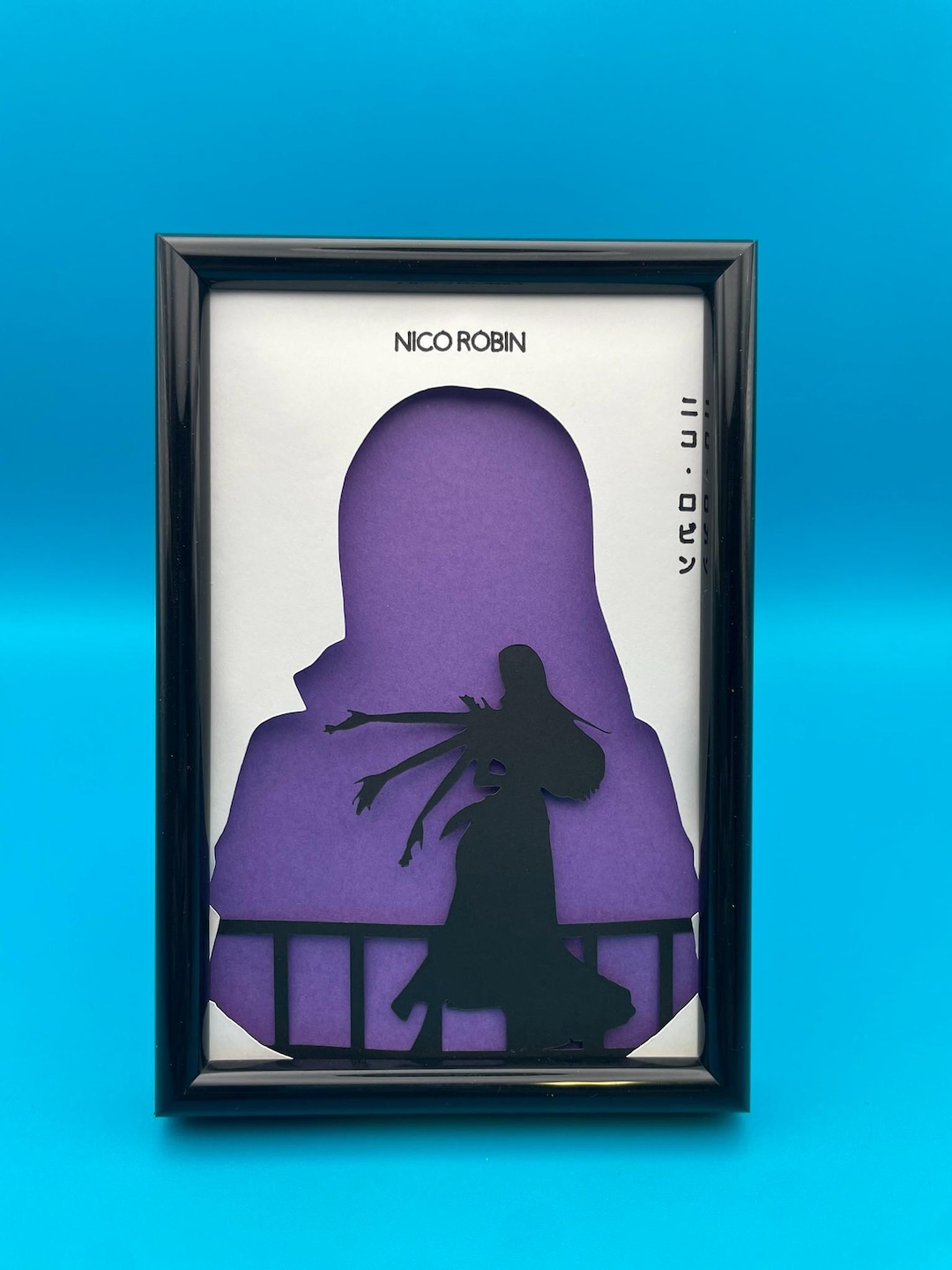NICO ROBIN Handmade Paper Art - Multilayer One Piece Painting With ...
