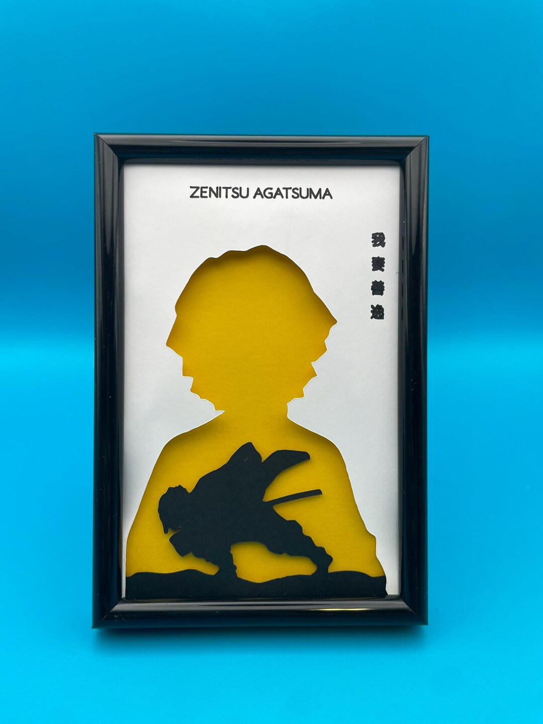 ZENITSU AGATSUMA Handmade Paper Art - KIMETSU No Yaiba Multilayer ...