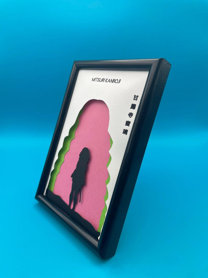 MITSURI KANROJI Handmade Paper Art - KIMETSU No Yaiba Multilayer ...