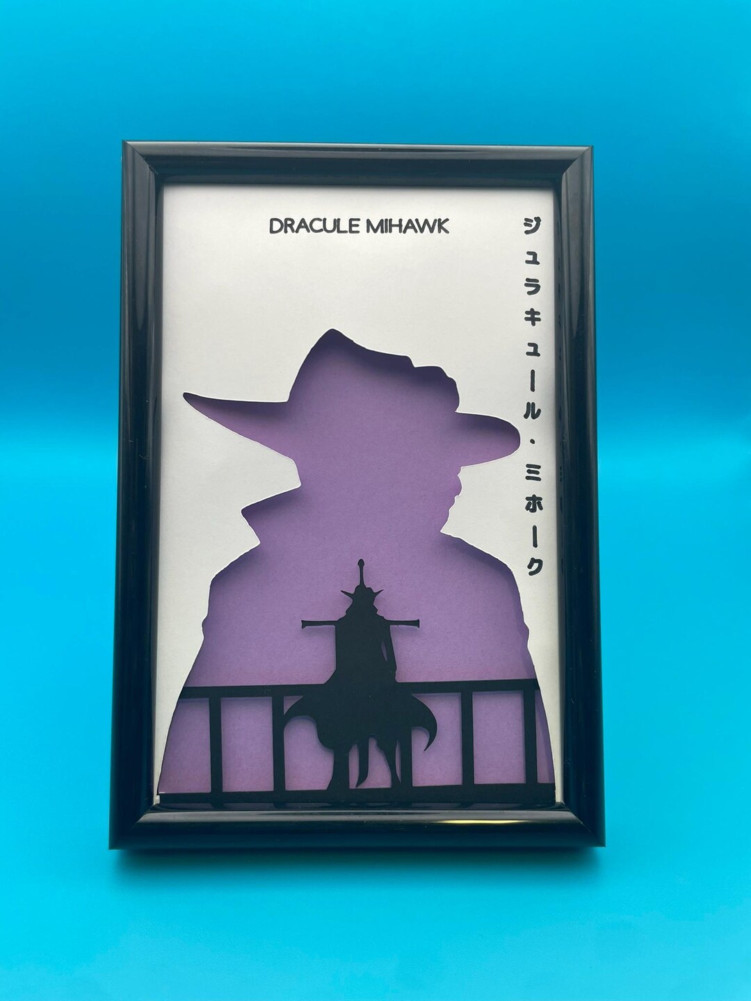 ONE PIECE Dracule MIHAWK Handmade Paper Art - Multilayer One Piece ...