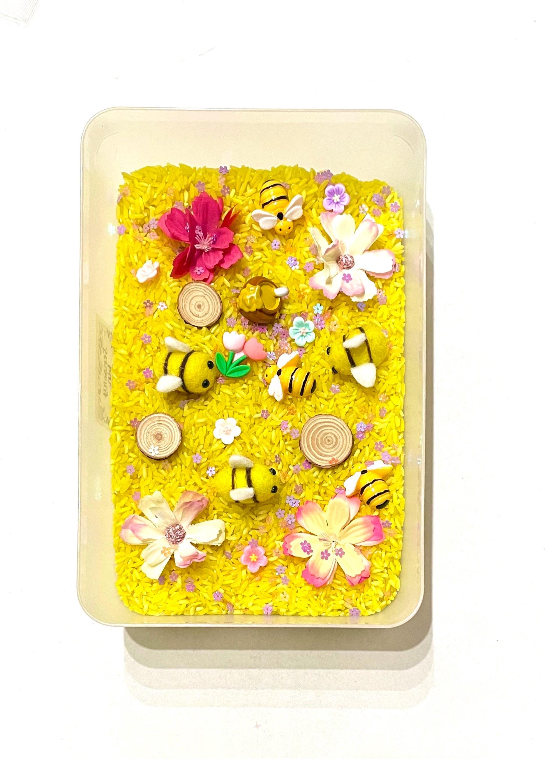 Honey Bee Pour and Play Pack, Bumblebee Themed Sensory, Sensory Bin ...