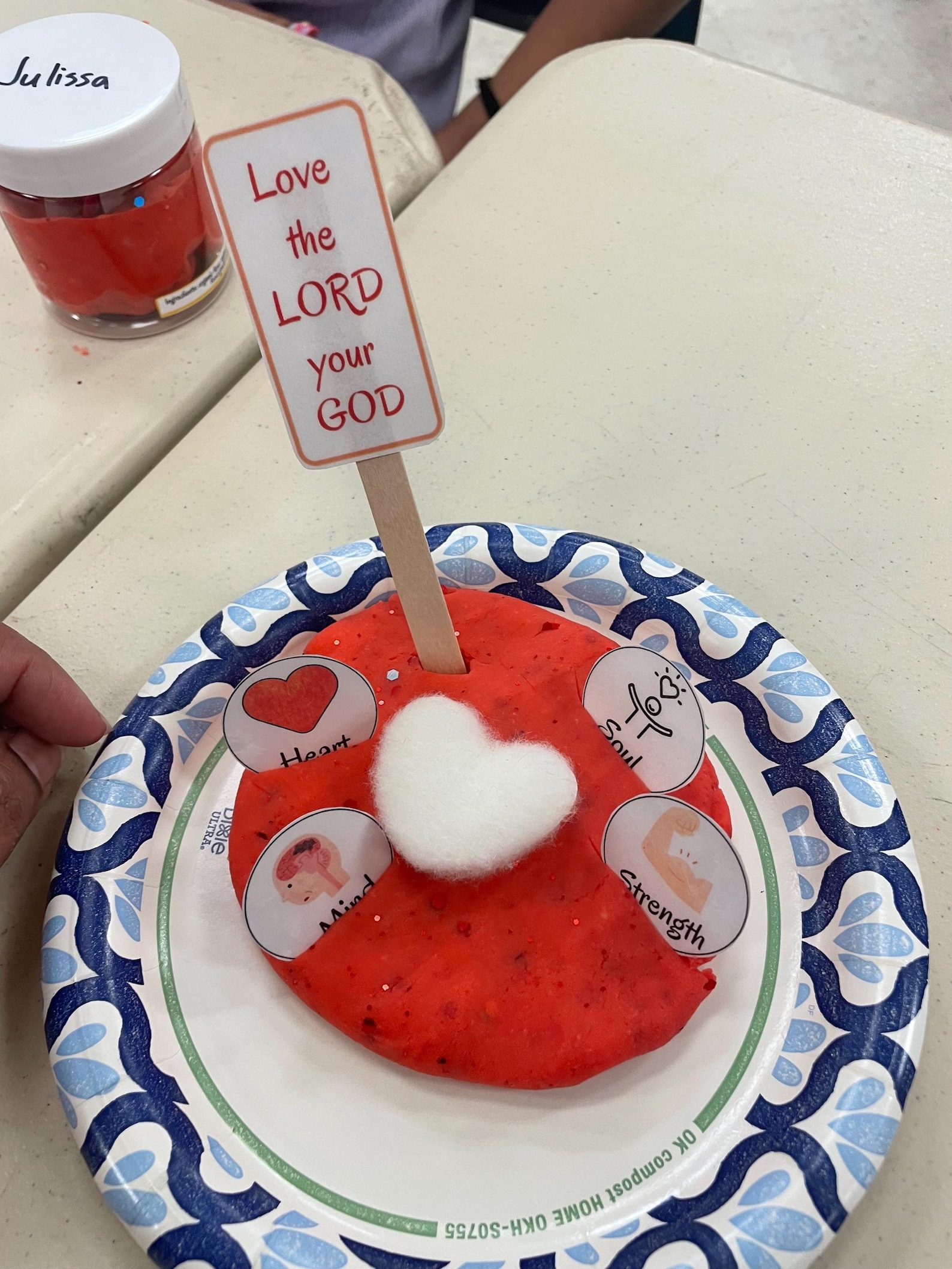 Love the Lord Your God Activity Lesson Plan Print and Laminate Activity ...