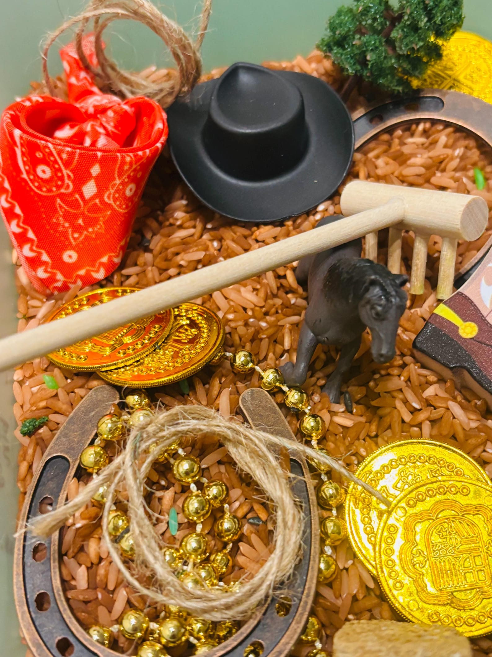 Western Cowboy Sensory Play Kit: Fine Motor Skills, Pretend Play - Etsy