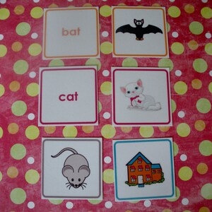 Printable Set of 40 English Rhyming Cards - Matching Game for Primary ...