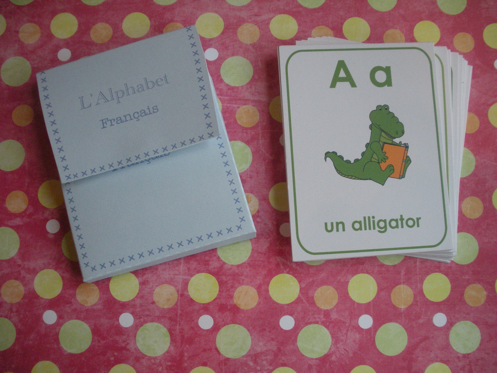 French Alphabet Flash Cards A-Z Digital Download and Printable From ...