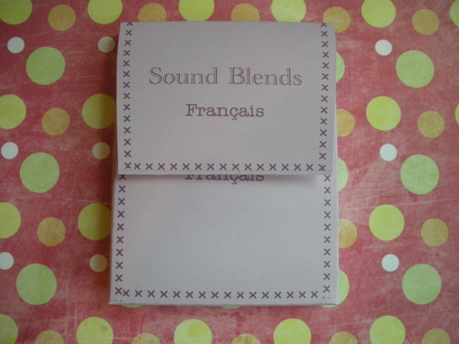 French Sound Blend Flash Cards Set of 24 Digital Download Printable ...