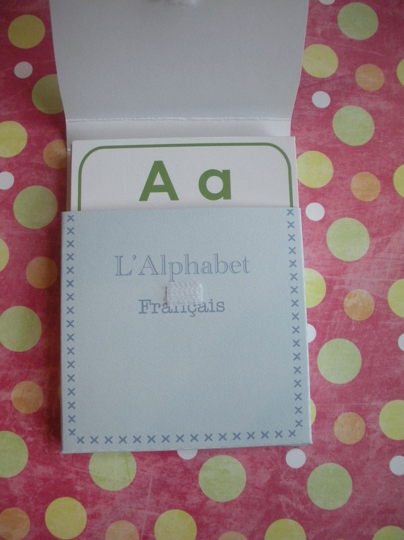 French Alphabet Flash Cards A-Z Digital Download and Printable From ...