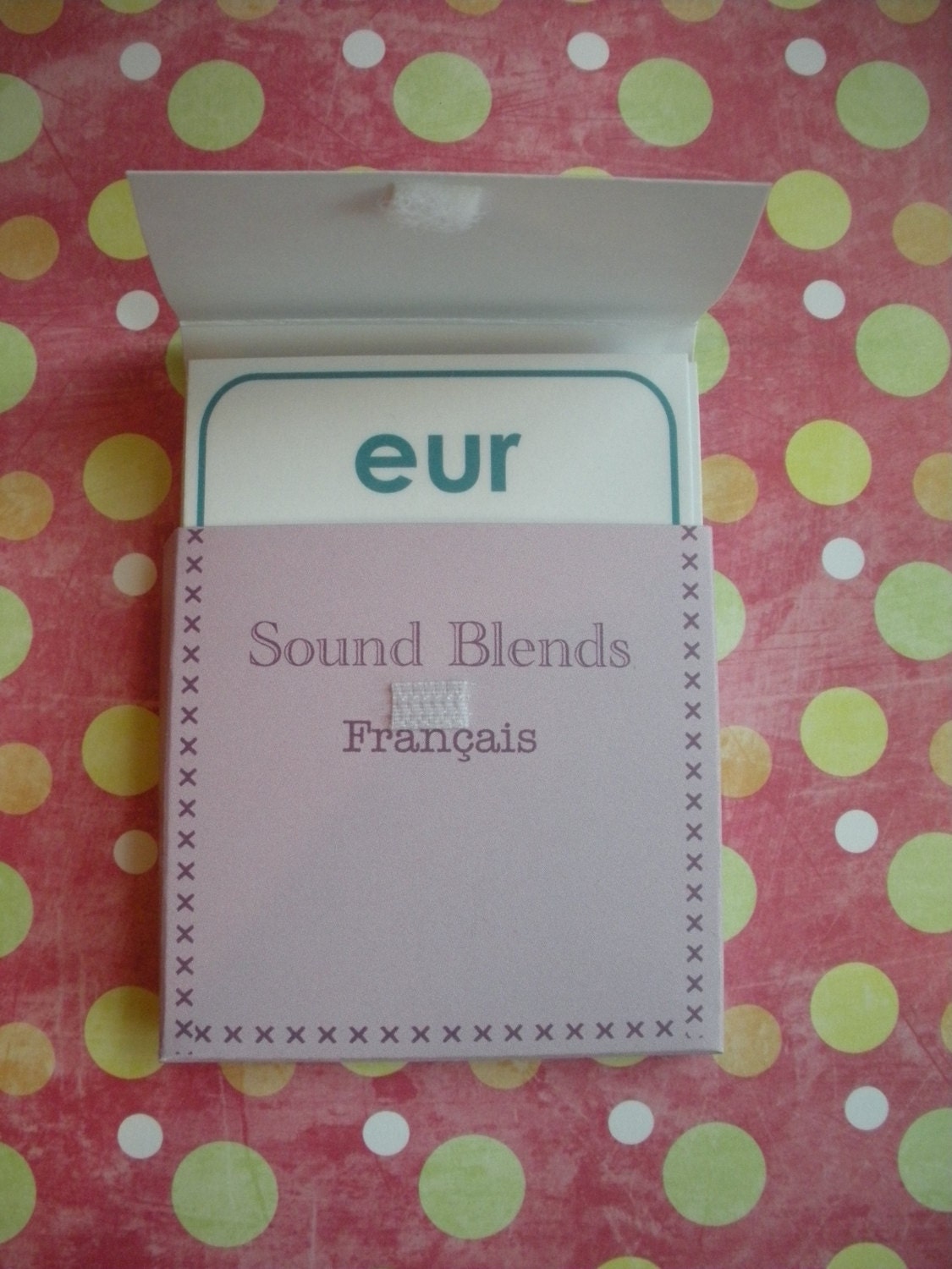 French Sound Blend Flash Cards Set of 24 Digital Download Printable ...