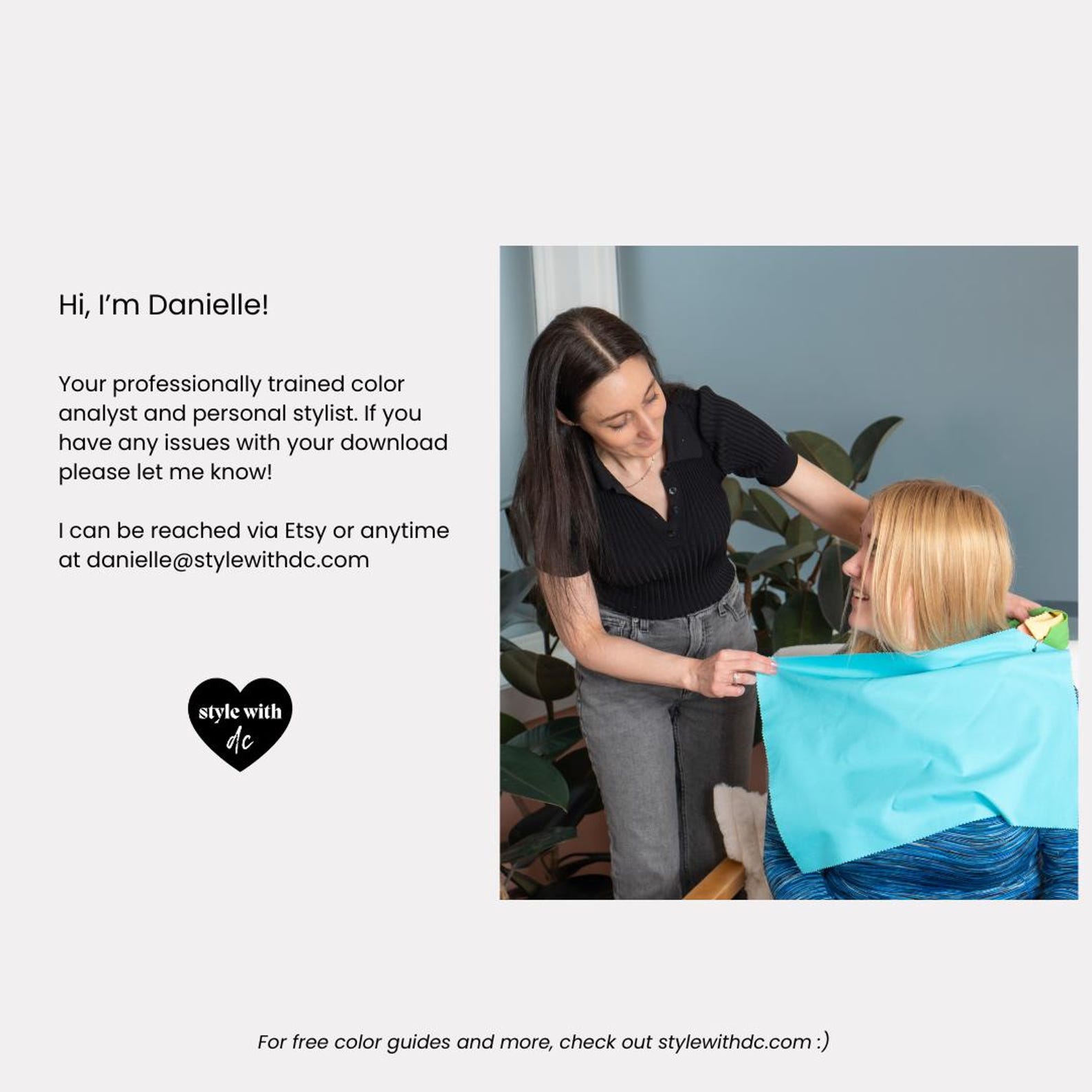 DIY Color Analysis Kit | 16 Season Color Analysis Digital and Printable ...