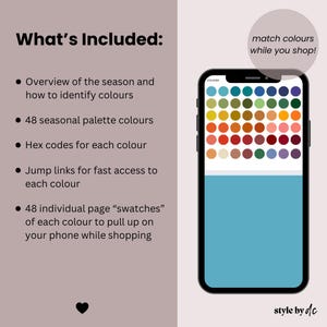 Deep Summer Color Palette | Instant Download | From the 16 Season Color ...
