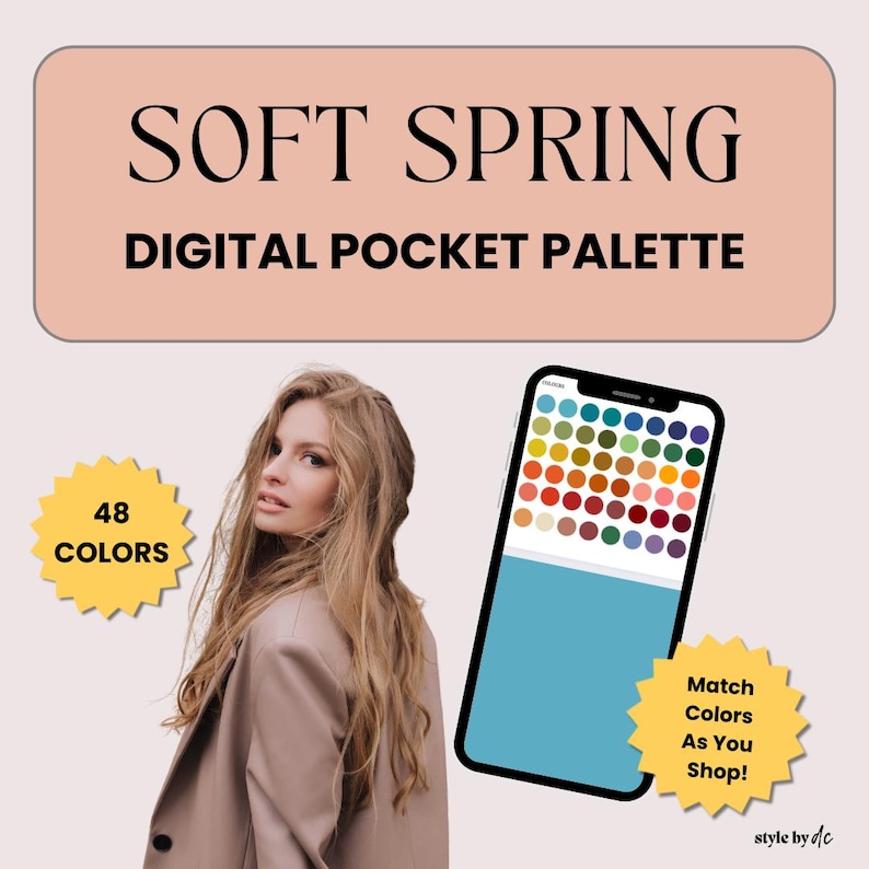 Soft Spring Color Palette | Instant Download | From the 16 Season Color ...