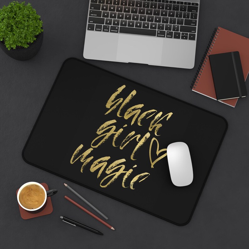 Black Girl Magic Desk Mat - Etsy