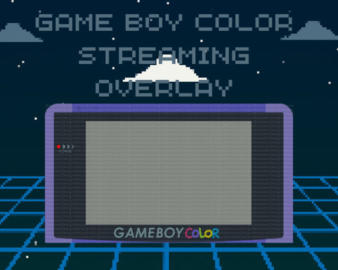 Game Boy Color Handheld Retro Classic Video Game 8-bit Streaming ...