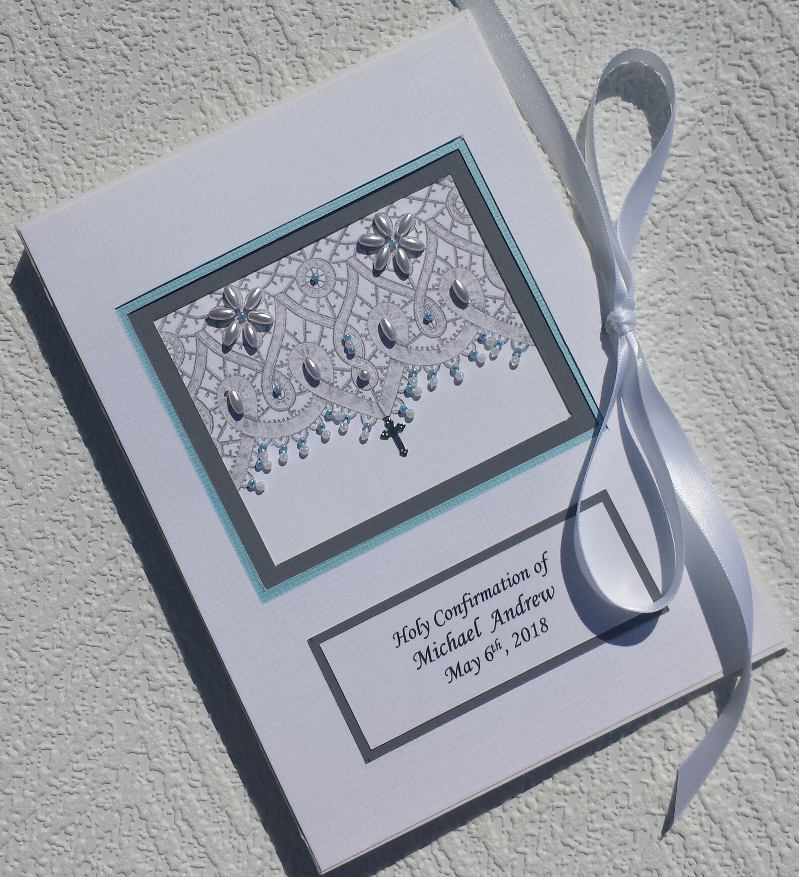 Baptism Photo Album, Personalized Photo Album, Baby Gift, Christening ...