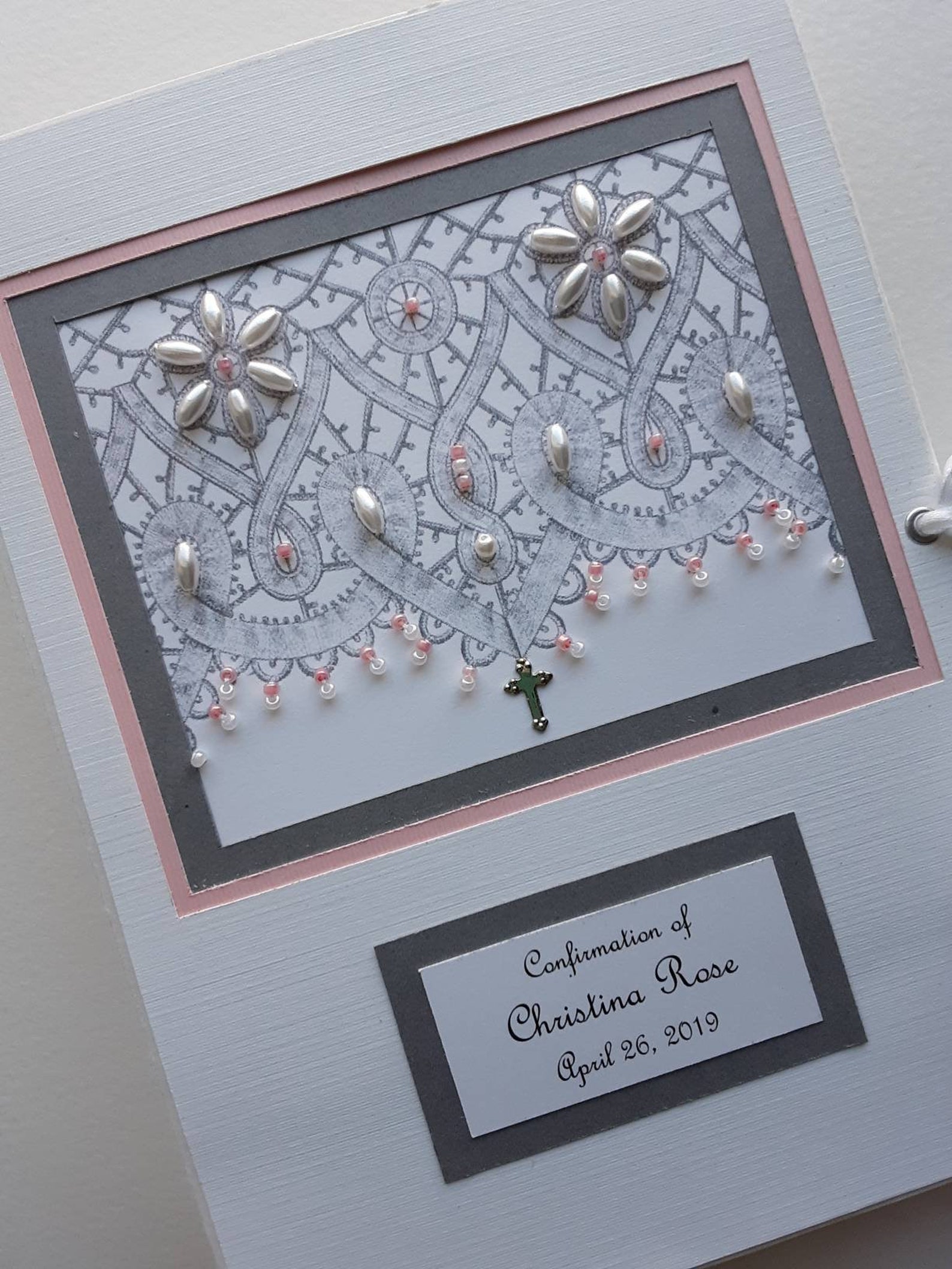 Baptism Photo Album, Personalized Photo Album, Baby Gift, Christening ...
