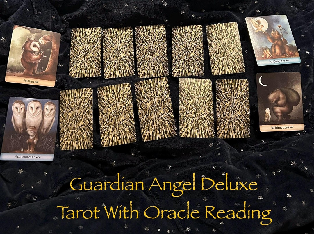 Deluxe Guardian Angel Tarot With Oracle Reading - Etsy
