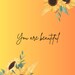 Poster, Picture, Motivation, Sunflower - Etsy