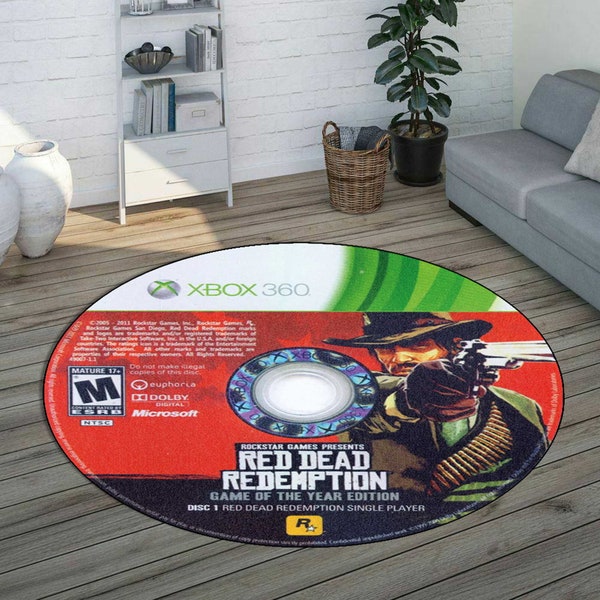 Game Disc Rug - Etsy