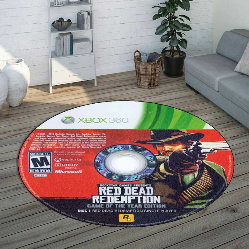Video Game Disc Rugs - Etsy