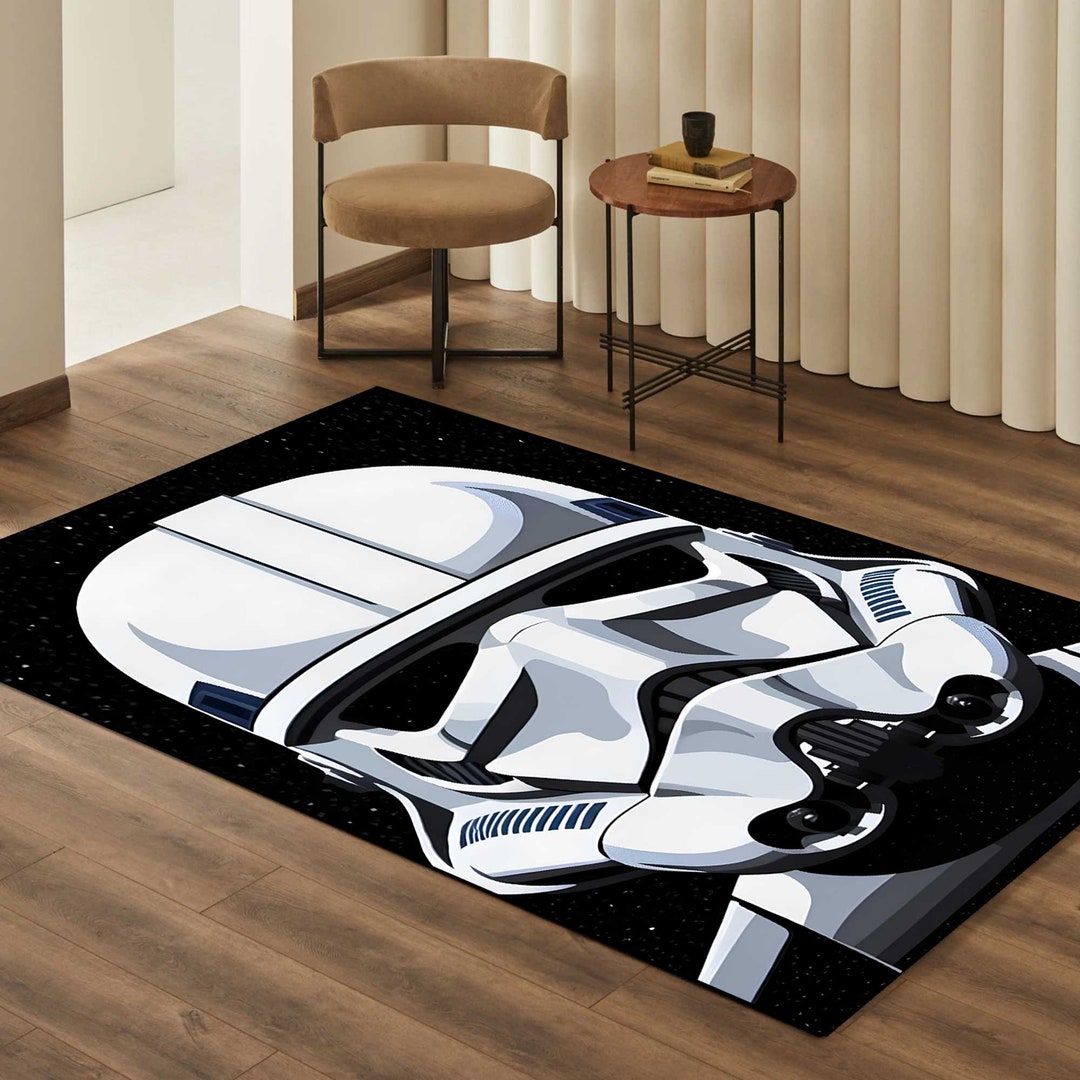 Star Wars Stormtrooper Rug: Modern Kids Room Decor - Etsy